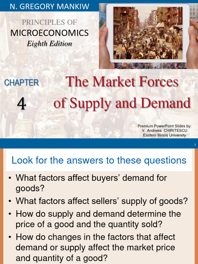 L2 The Market Forces of Supply and Demand | PDF | Demand | Supply (Economics)
