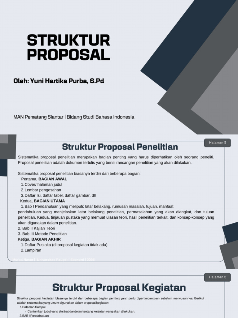 Sistematika Proposal - 20240125 - 114541 - 0000 | PDF
