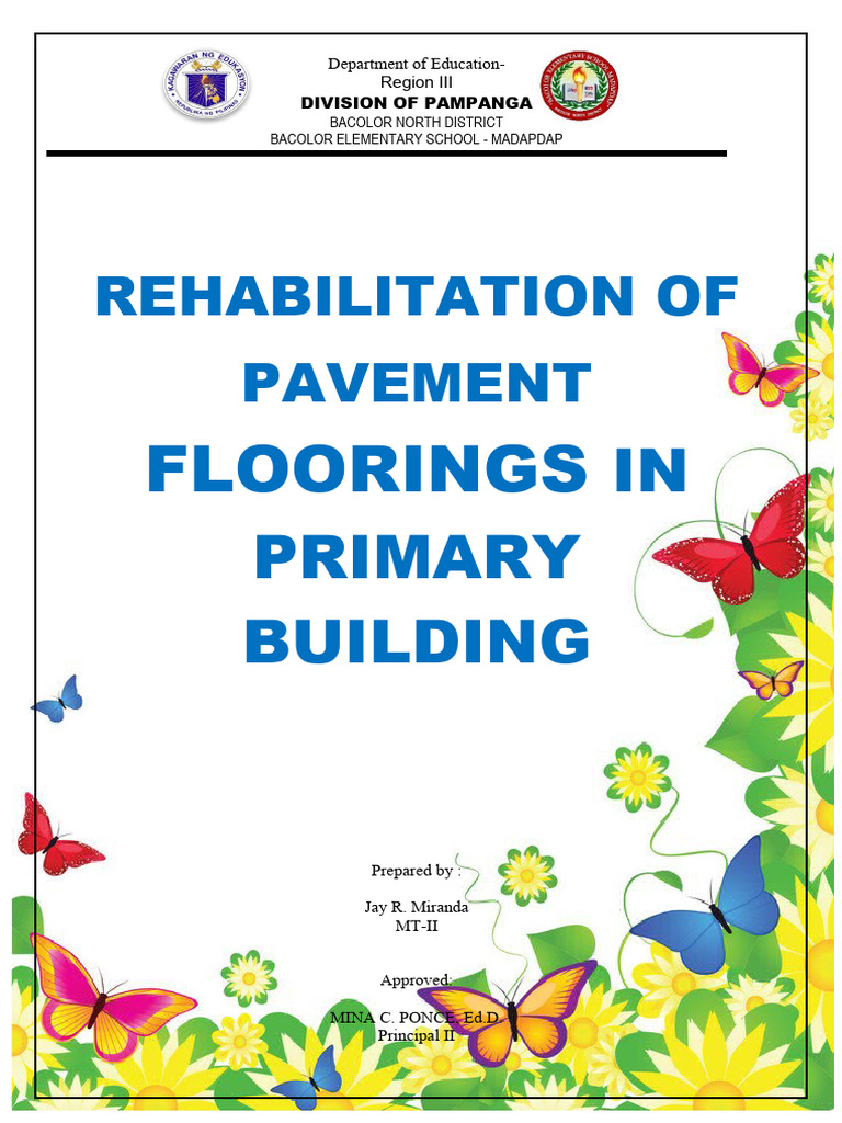 ACR REHABILITATION OF PRIMARY BUILDING FLOORING | PDF | Learning | Cognition