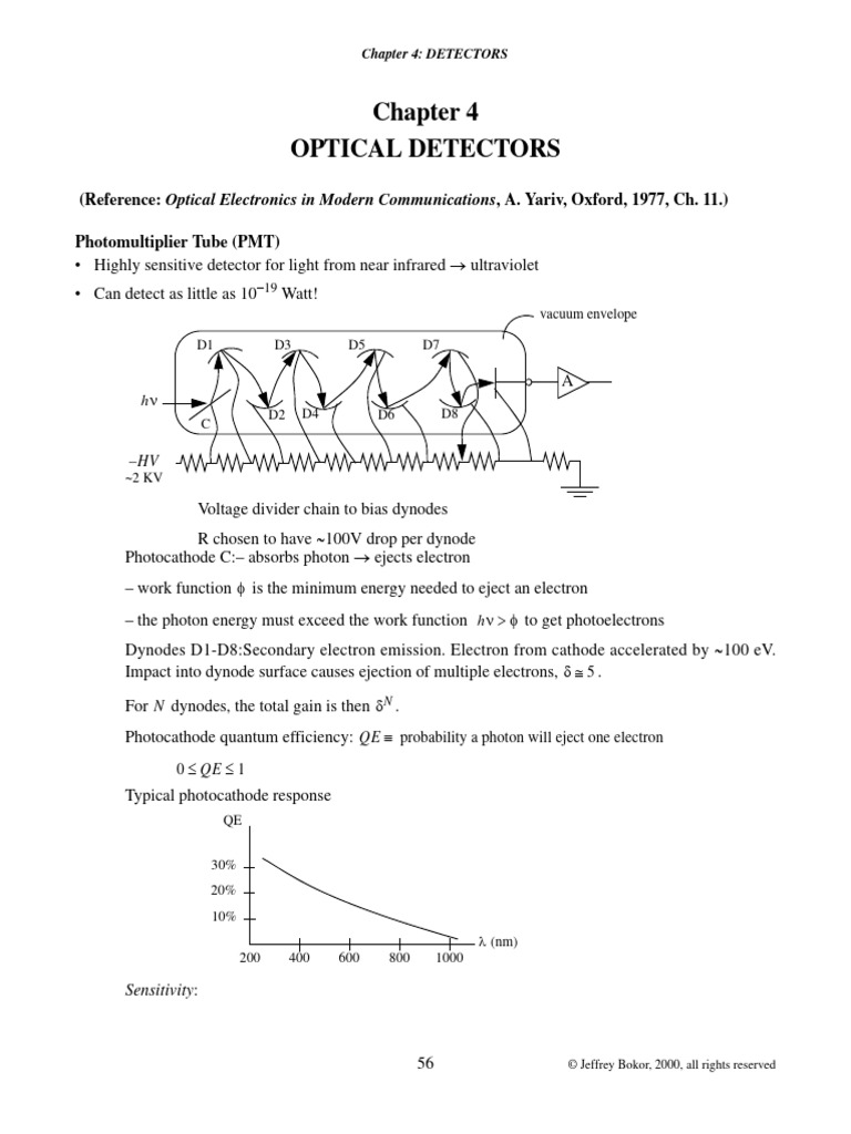 Detectors Post | PDF | Electromagnetic Radiation | Physics