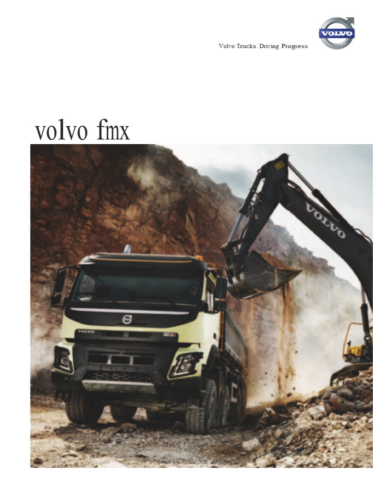 Volvo FMX Product Guide Uk PDF Free | PDF | Truck | Steering