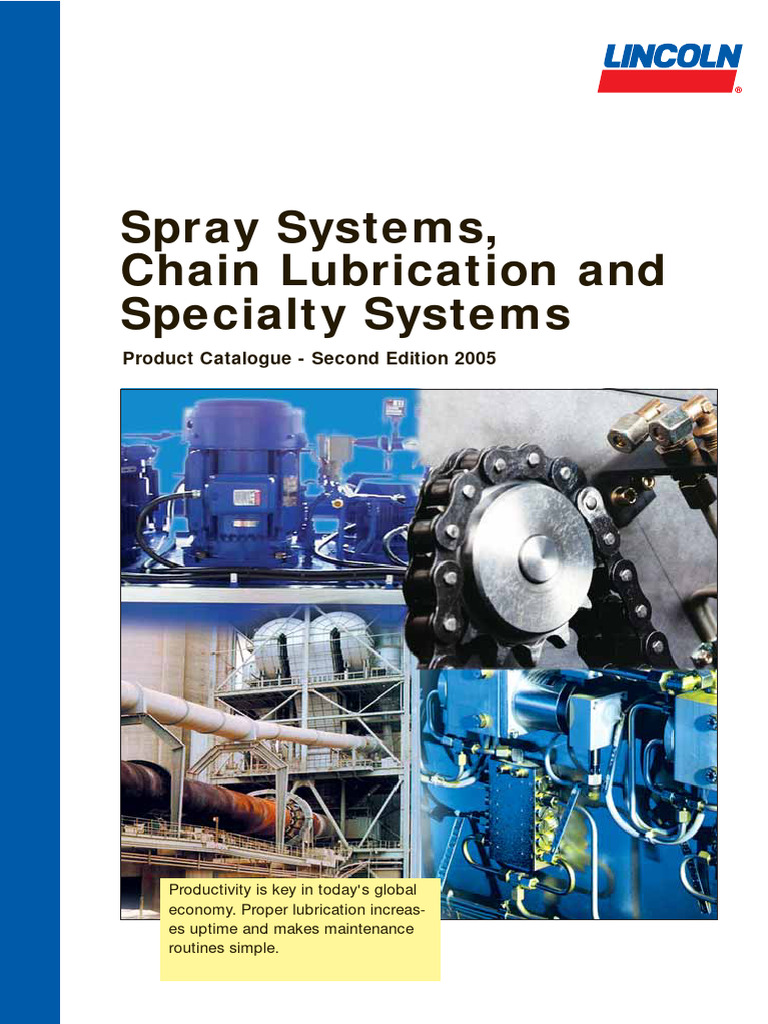 Lincoln Spray Systems, Chain Lubrication and Specialty Systems 2005 | PDF
