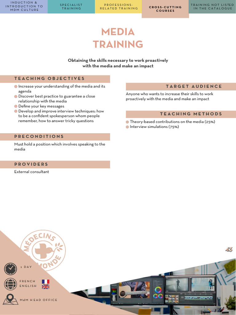 Media Training | PDF
