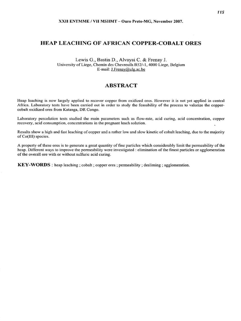 1844 - Lewis G. - Bastin D. - Alvayai C. - Frenay J. - Heap Leaching of ...
