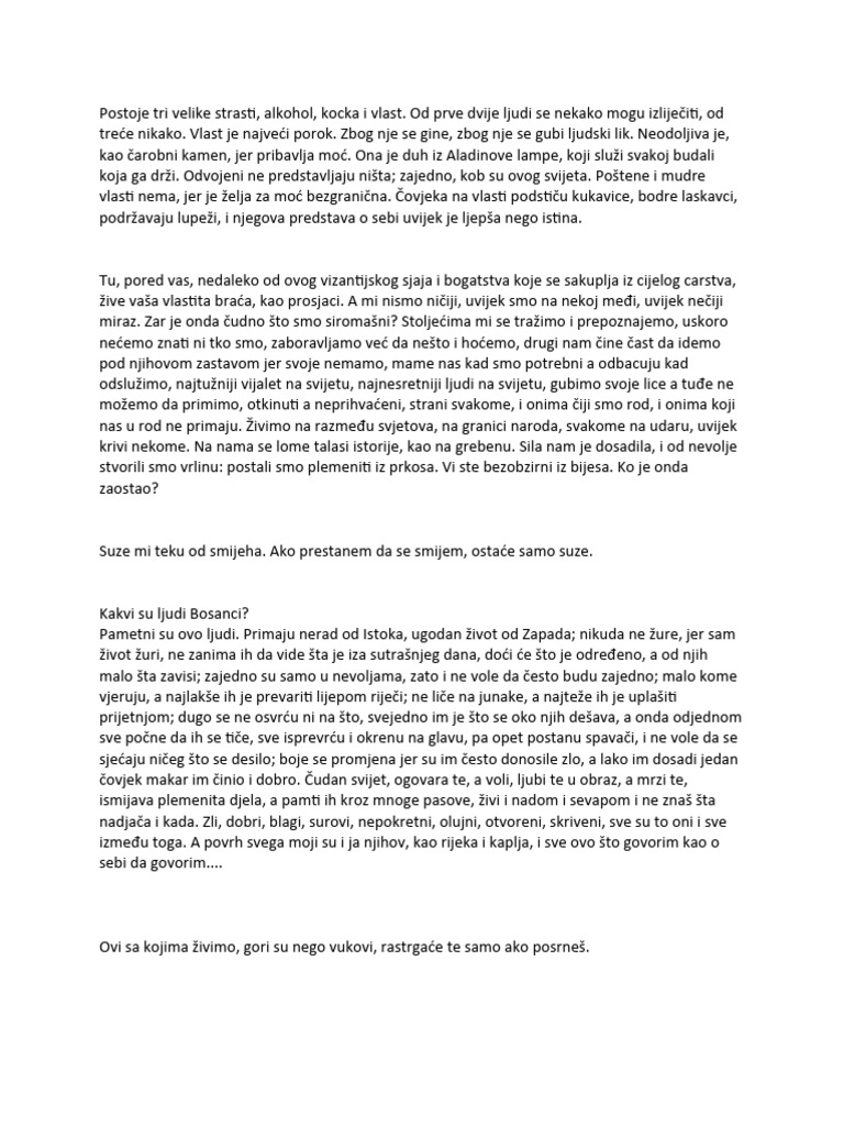 Citati Mesa Selimovic | PDF