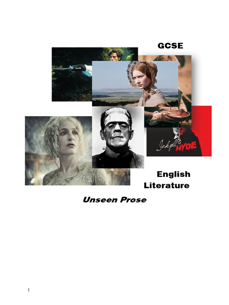Unseen Prose GCSE (New Spec) Workbook | PDF | Ebenezer Scrooge ...