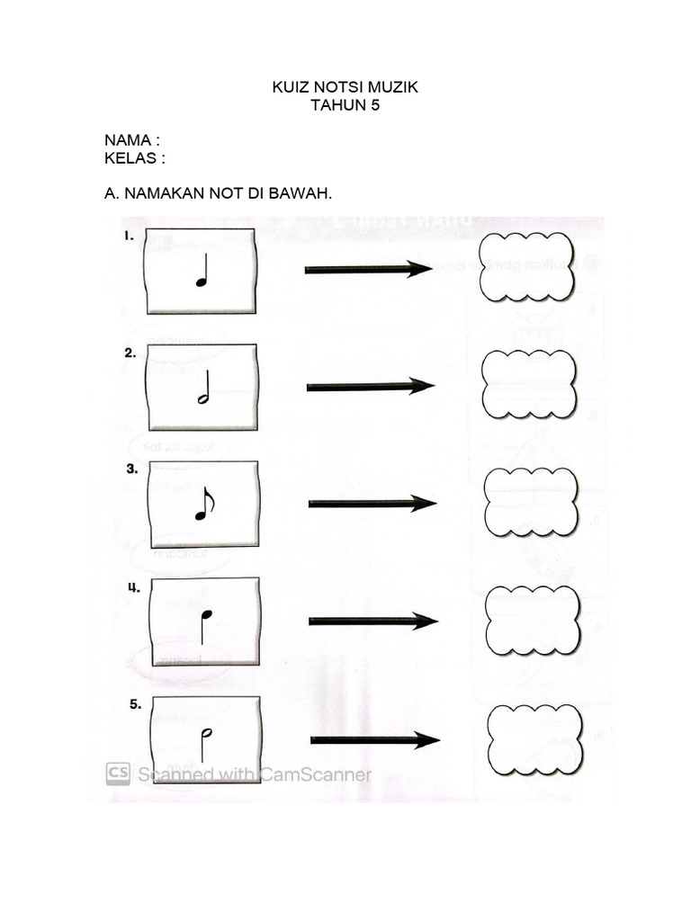 Kuiz Notsi Muzik | PDF