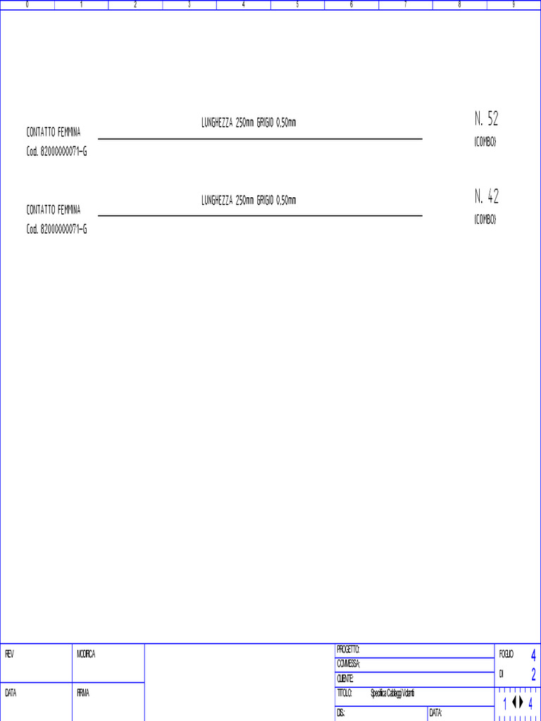 Specifiche Cablaggi Molex X POLAR | PDF