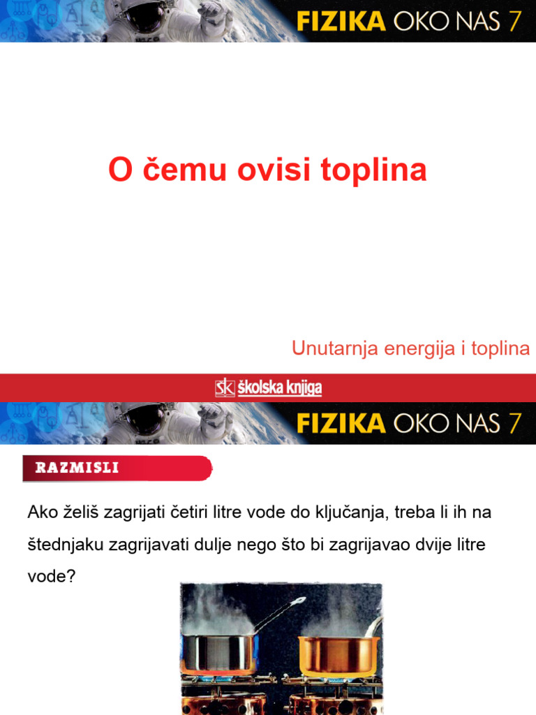 SK - 26.-O Čemu Ovisi Toplina | PDF