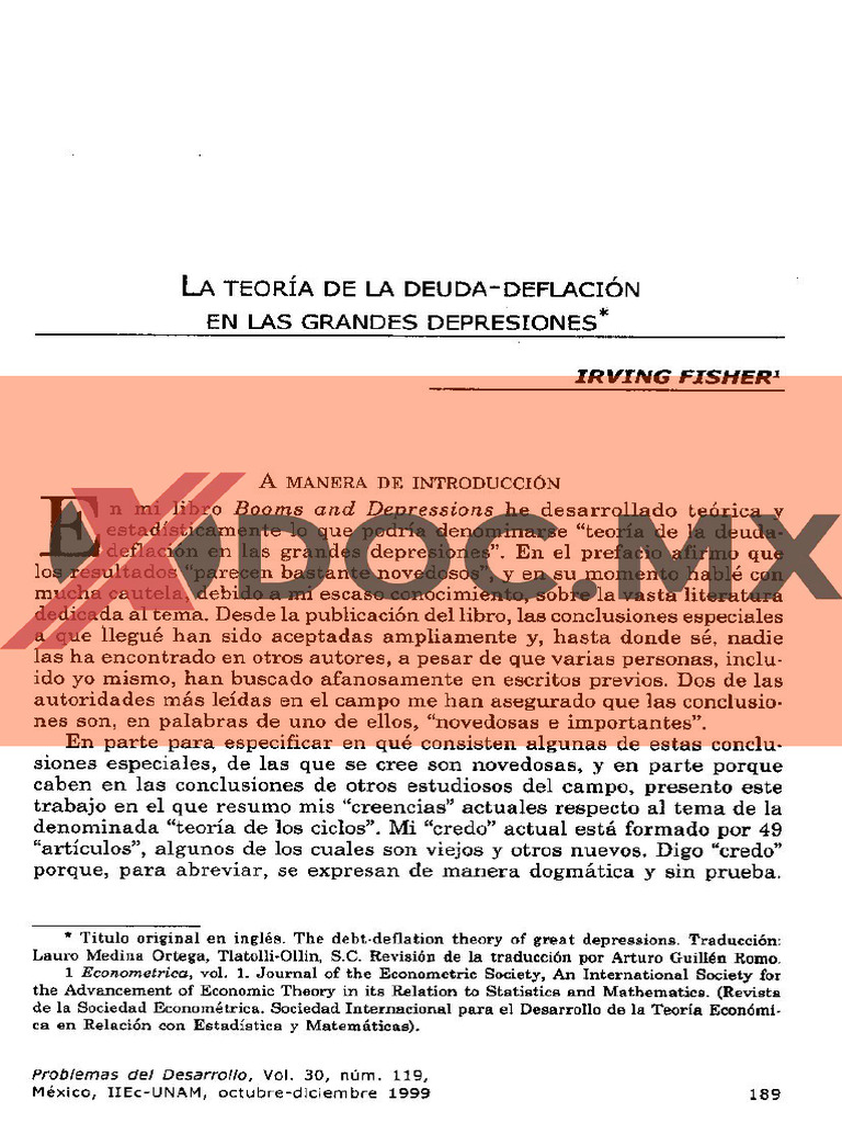 Xdoc - MX Irving Fisher | PDF
