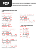 CFC Theme Song Lyrics and Chords | PDF