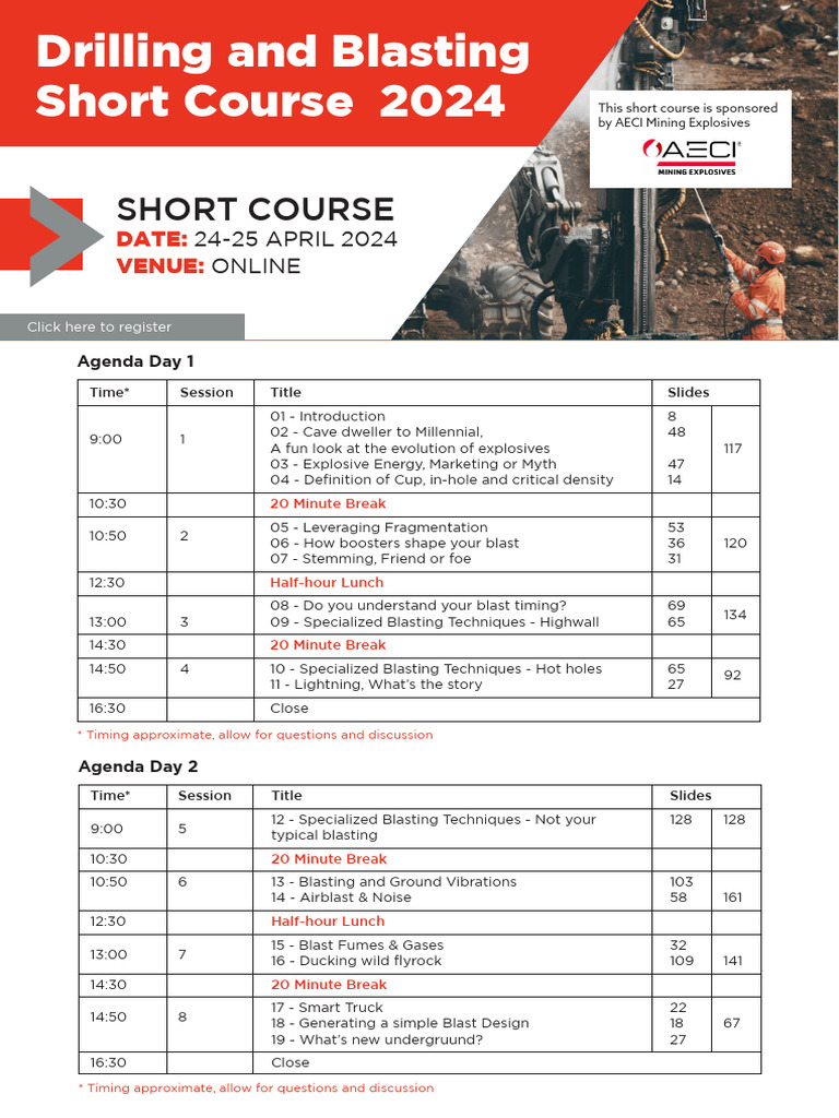 Drilling and Blasting Programme 17012024 | PDF | Mining