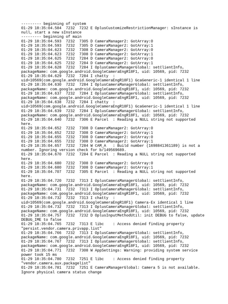 Logcat 1706524504348 | PDF | Computer Engineering | Computer Architecture