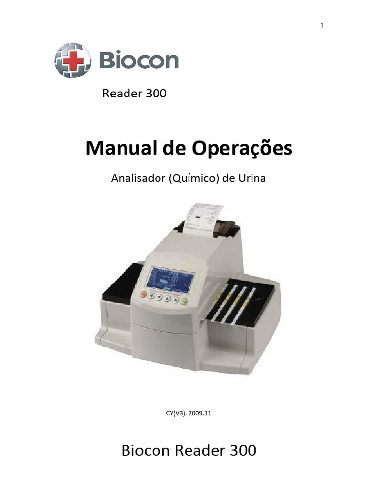 Manual Do Usuário Biocon Reader 300 | PDF | Impressora (informática ...