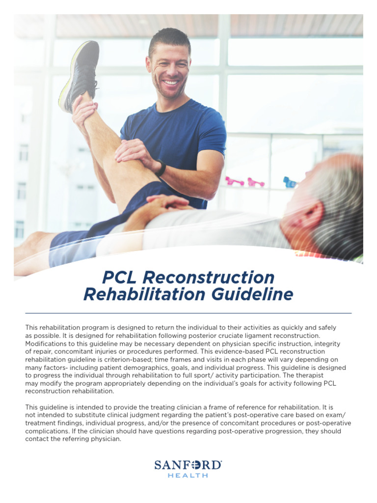 PCL Reconstruction | PDF