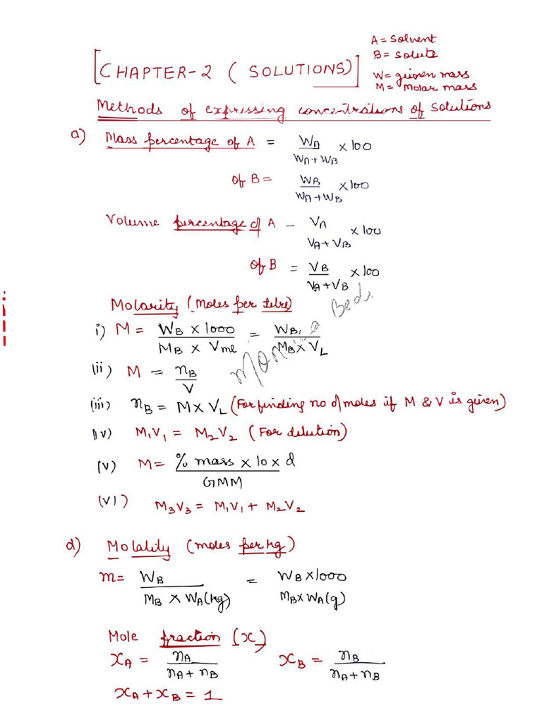 Complete Physical Chemistry Formula Sheet | PDF