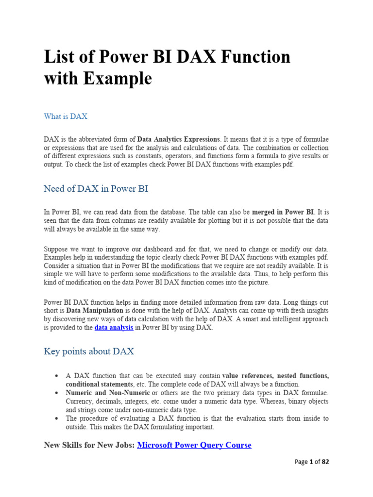 PBI Preparation | PDF | Business Intelligence | Microsoft Excel