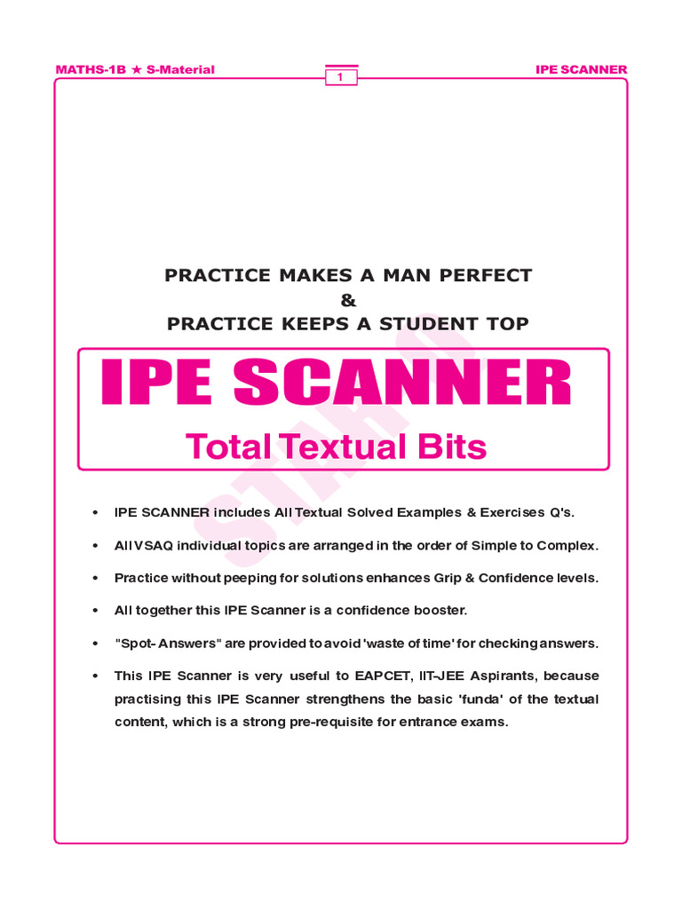 Ipe Scanner 2 | PDF | Line (Geometry) | Triangle