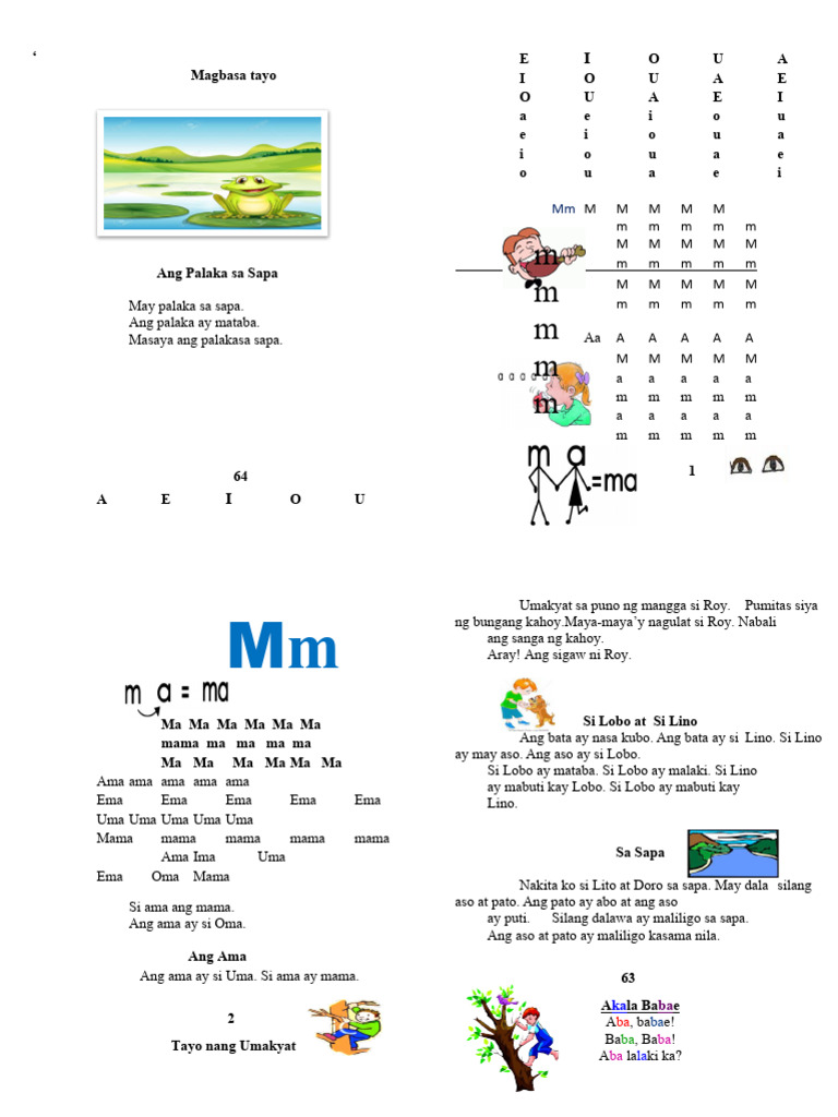 Mini-Book Marungko | PDF