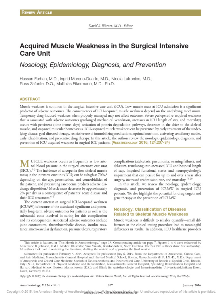 Surgical ICU-AW | PDF | Intensive Care Medicine | Intensive Care Unit