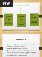 Liniments - 1 ST B Pharm and 1st Pharm D Notes | PDF | Emulsion ...