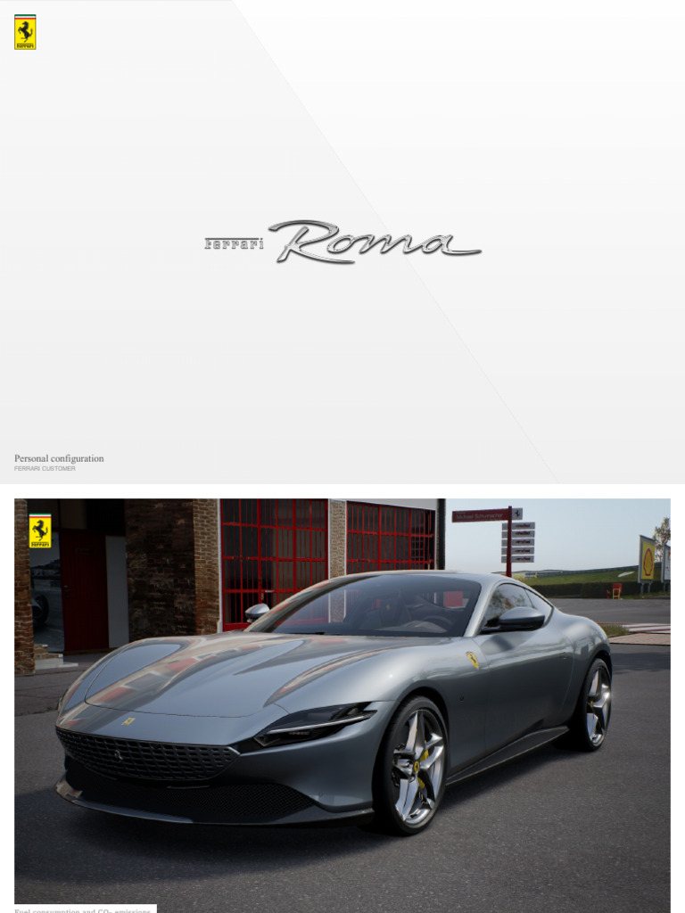 Specifications | PDF | Ferrari | Wheeled Vehicles