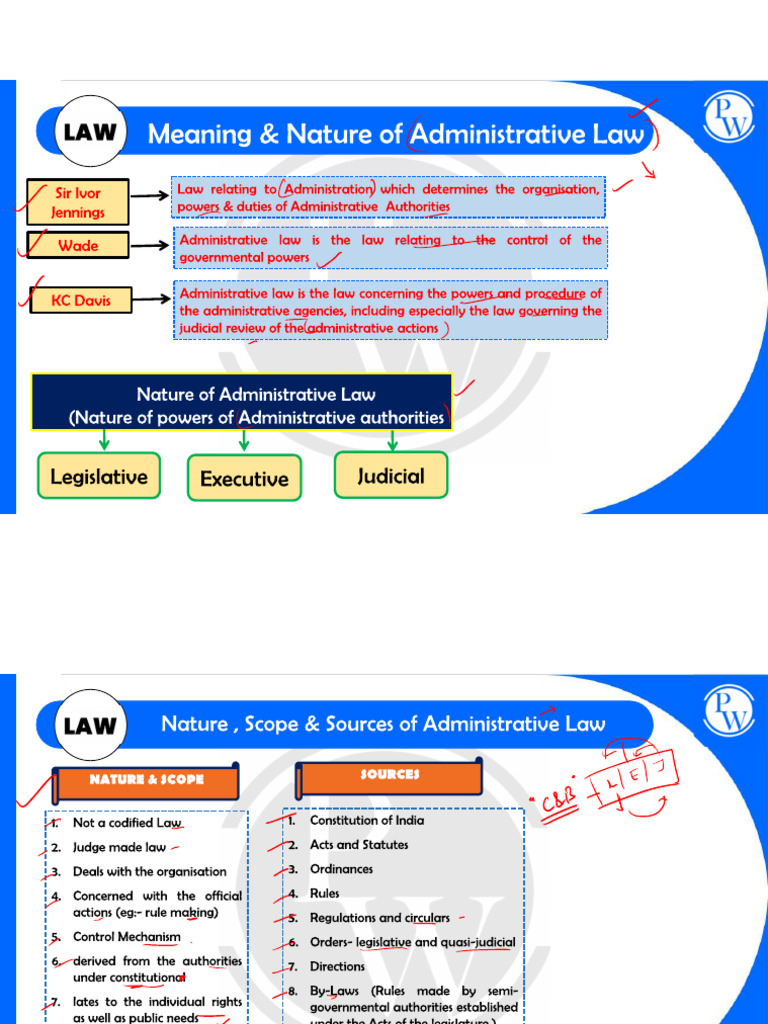 Admin Law Short Notes | PDF