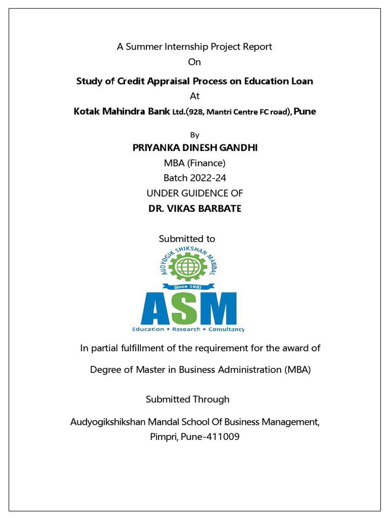 Priyanka's Project | PDF