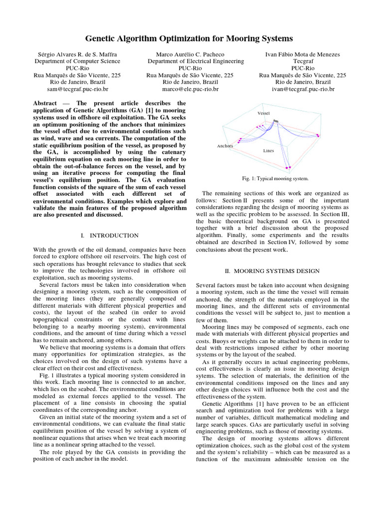 Artigo 2001 Genetic Algorithm | PDF | Natural Selection | Mathematical ...