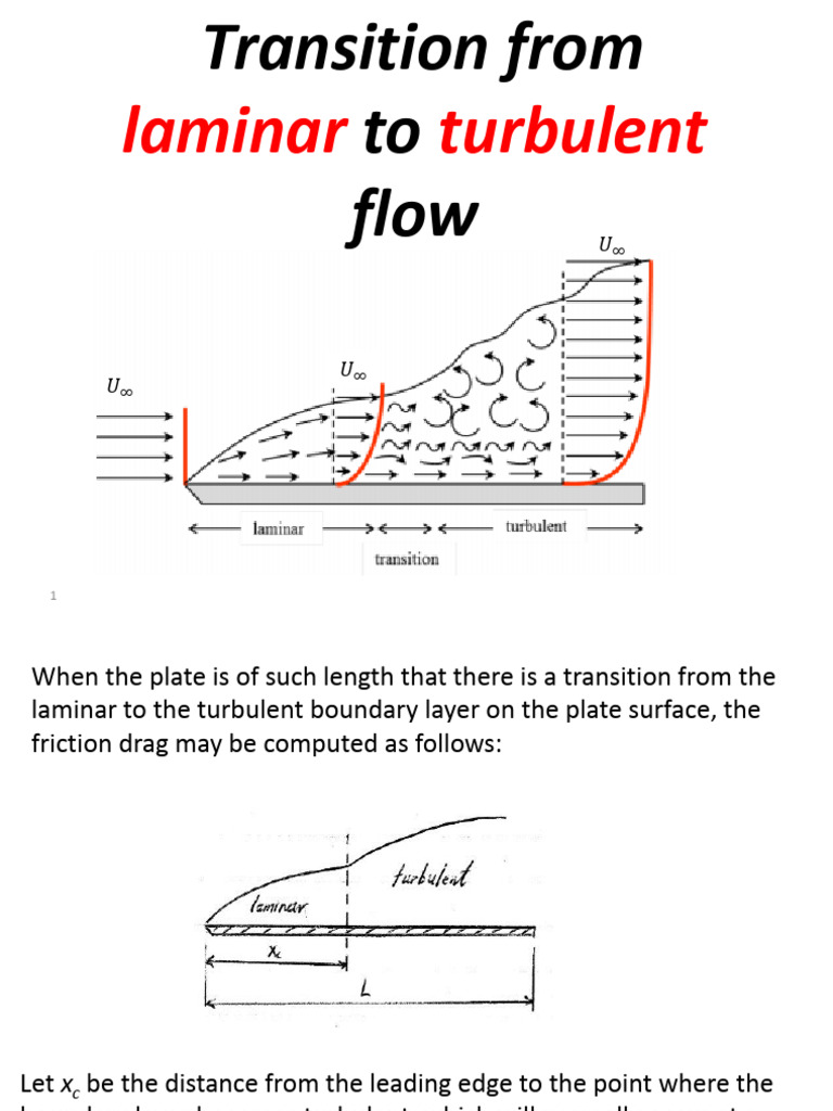 Transition From Laminar To Turbulent | PDF | Turbulence | Laminar Flow