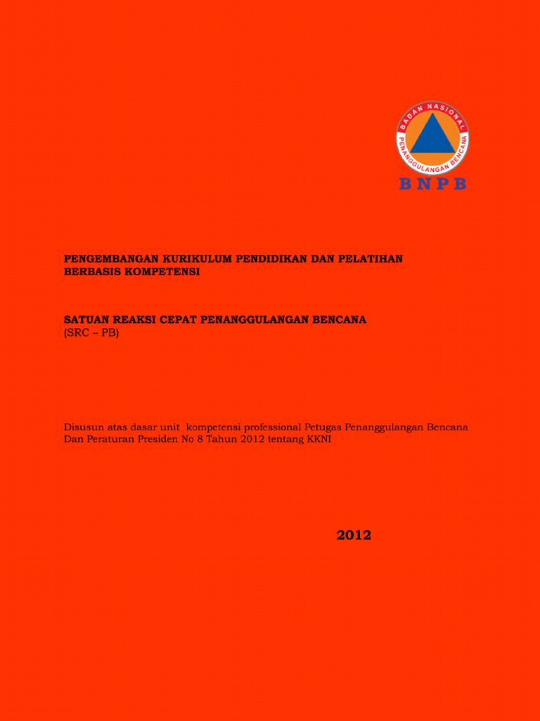 Kurikulum Diklat SRC | PDF