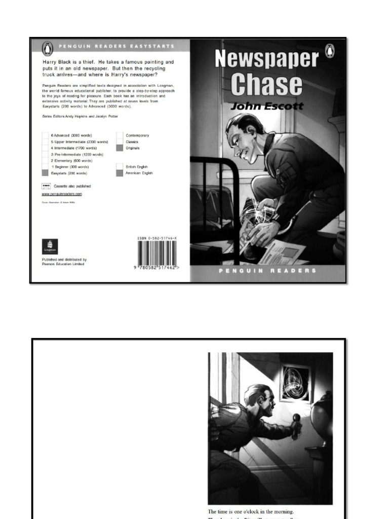Newspaper Chase - Reader & Activities | PDF