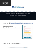 MyEnglishLab Guide for Students | PDF | Homework | Cyberspace