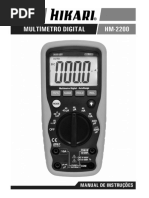 Simbolos e Medicoes Do Multimetro | PDF | Eletrônicos | Energia elétrica