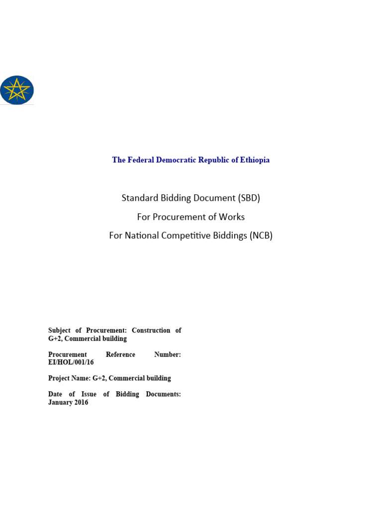 Section 1 - Instruction To Bidders | PDF | Procurement | Prices