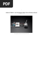 Adafruit Motor Shield | PDF | Electrical Engineering | Electricity