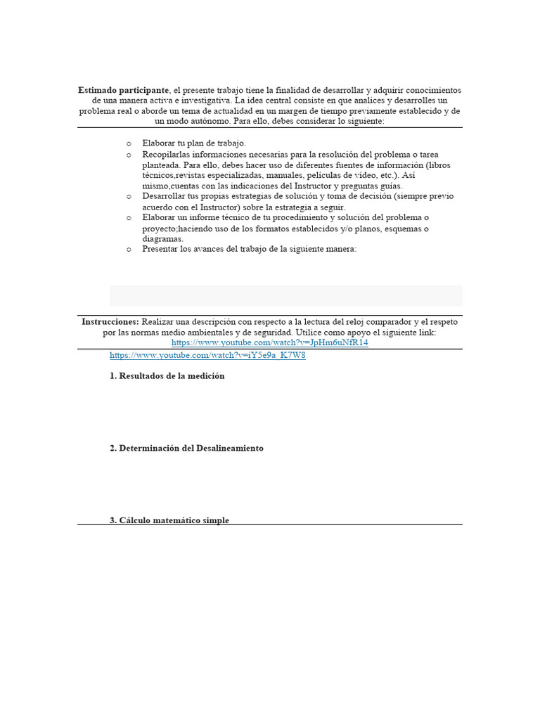 Estimado Participante | PDF