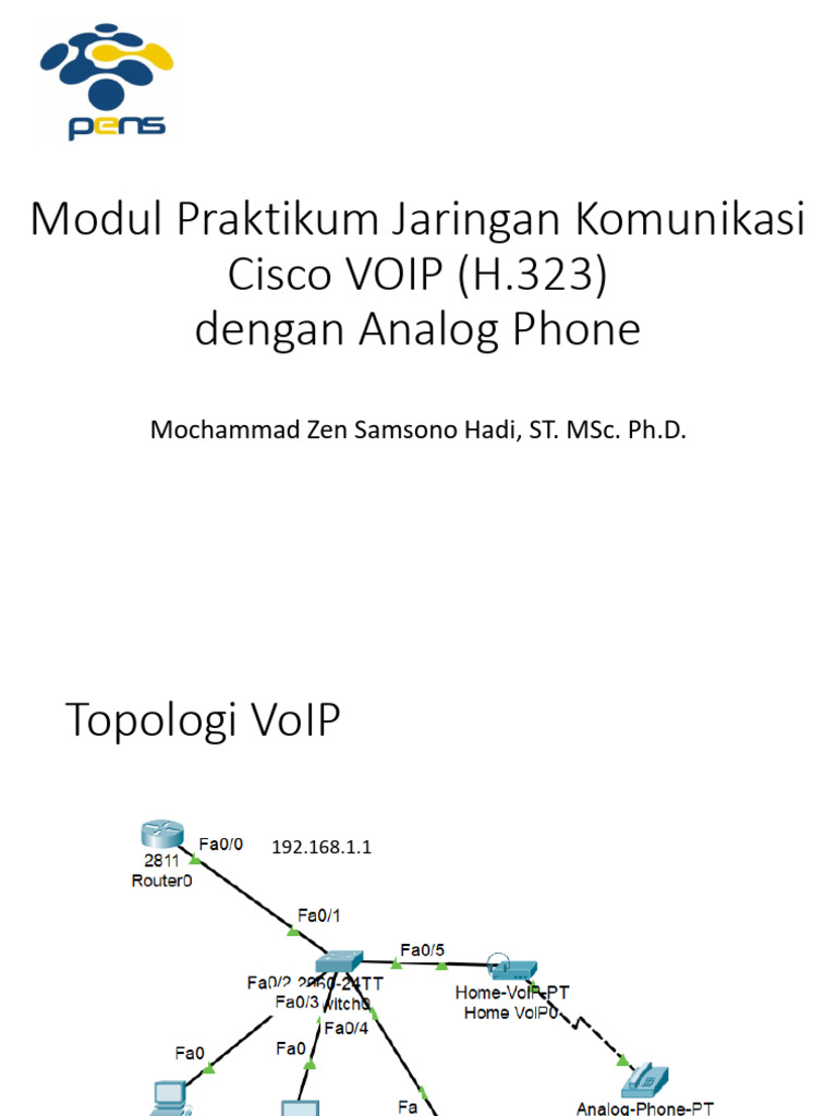 2 Modul Prakt Voip Cisco (With Analog Phone) | PDF | Teaching Methods & Materials | Technology ...