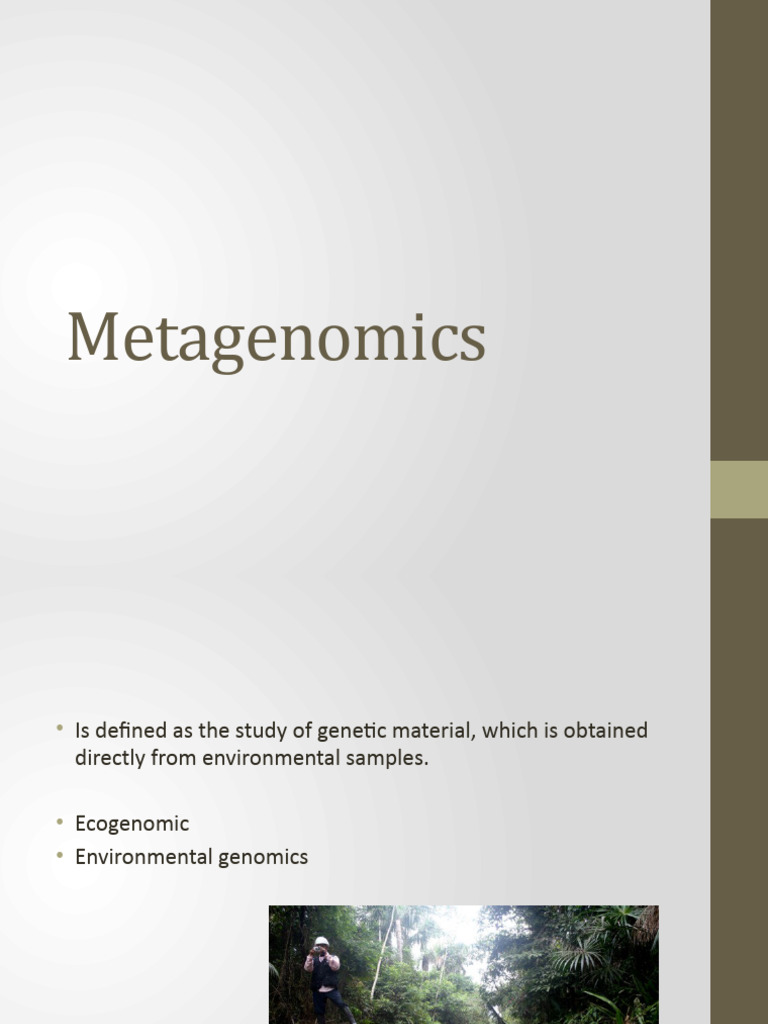 Metagenomics | PDF | Molecular Cloning | Vector (Molecular Biology)