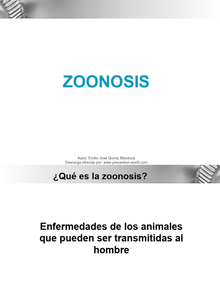 Zoonosis | PDF | Rabia | Inmunología