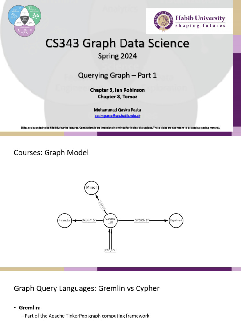 CS343 Querying Graph | PDF | Databases | Computing