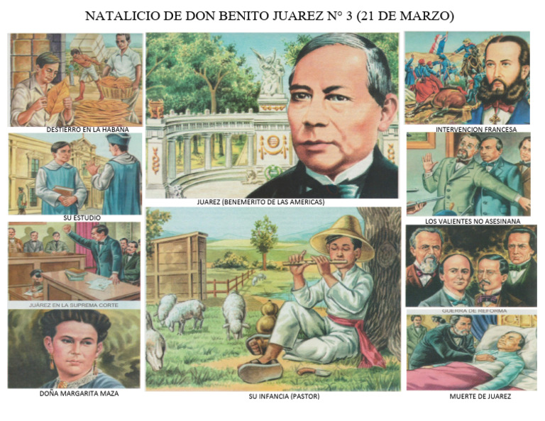 Benito Juarez Monografia Adelante | PDF