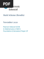 Edexcel GCSE Maths Mark Scheme Nov 2025 | PDF | Numbers | Accuracy And ...