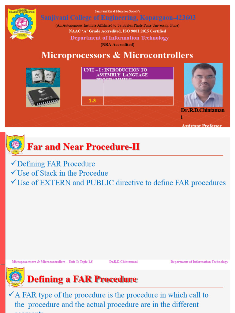 Unit 1.5 | Download Free PDF | Assembly Language | Macro (Computer Science)