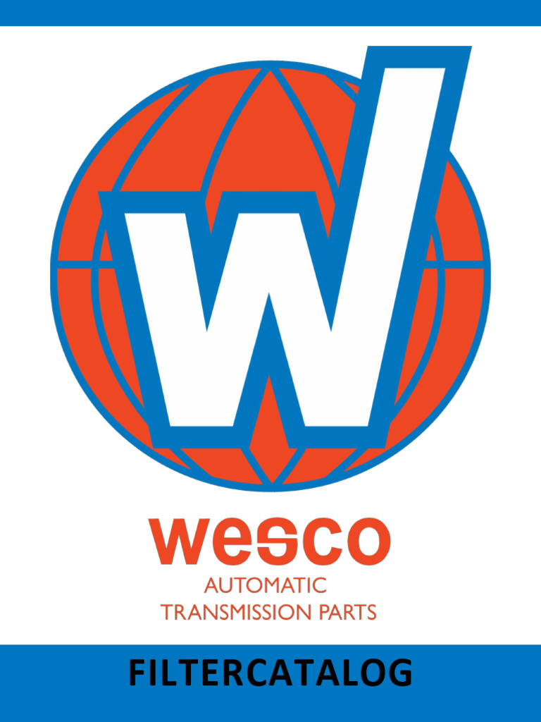 Catalogo - Filters Wesco | PDF