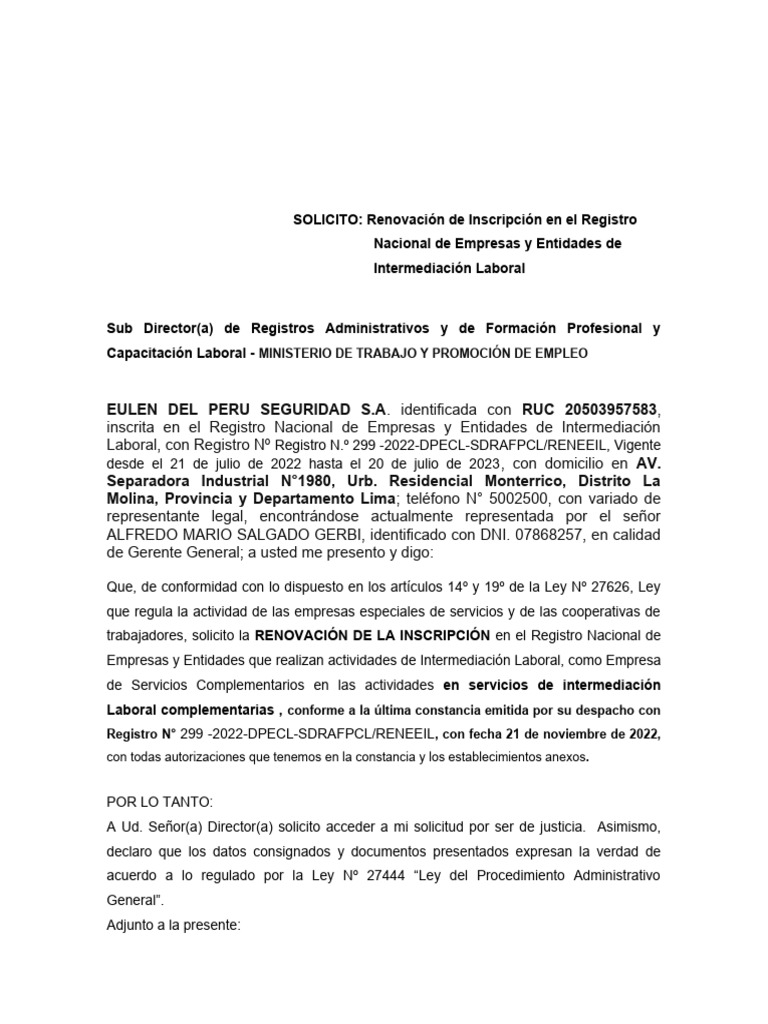 Solicito Revov. | PDF
