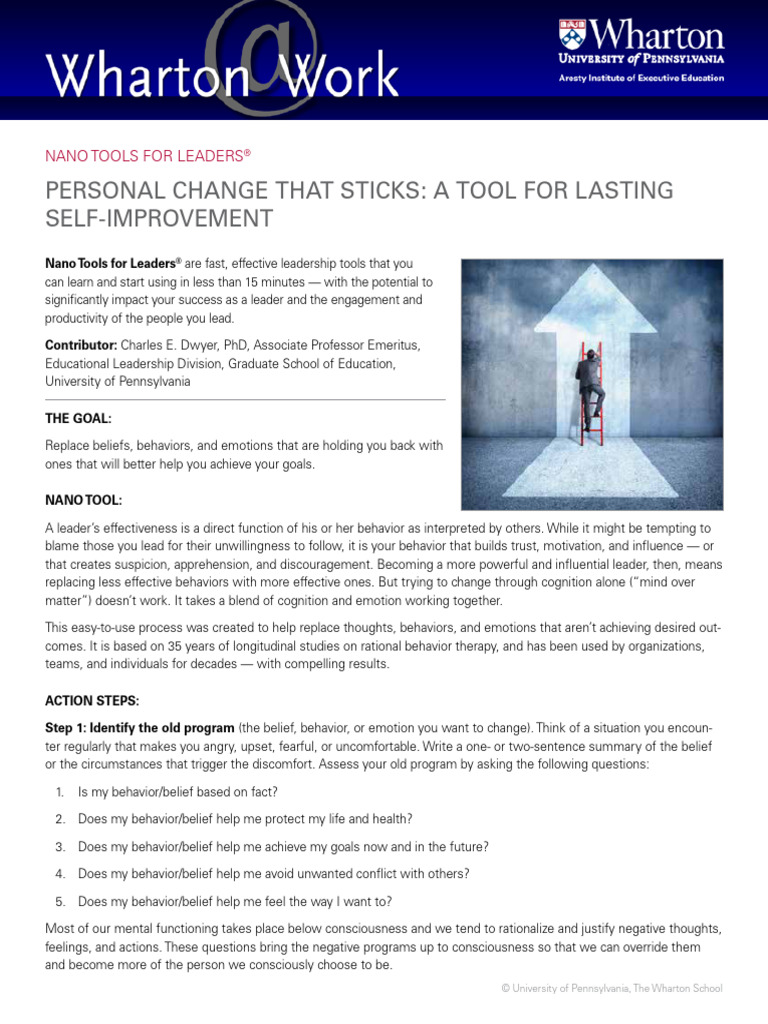 RBT Maultsby-2019-06 | PDF | Emotions | Behavior