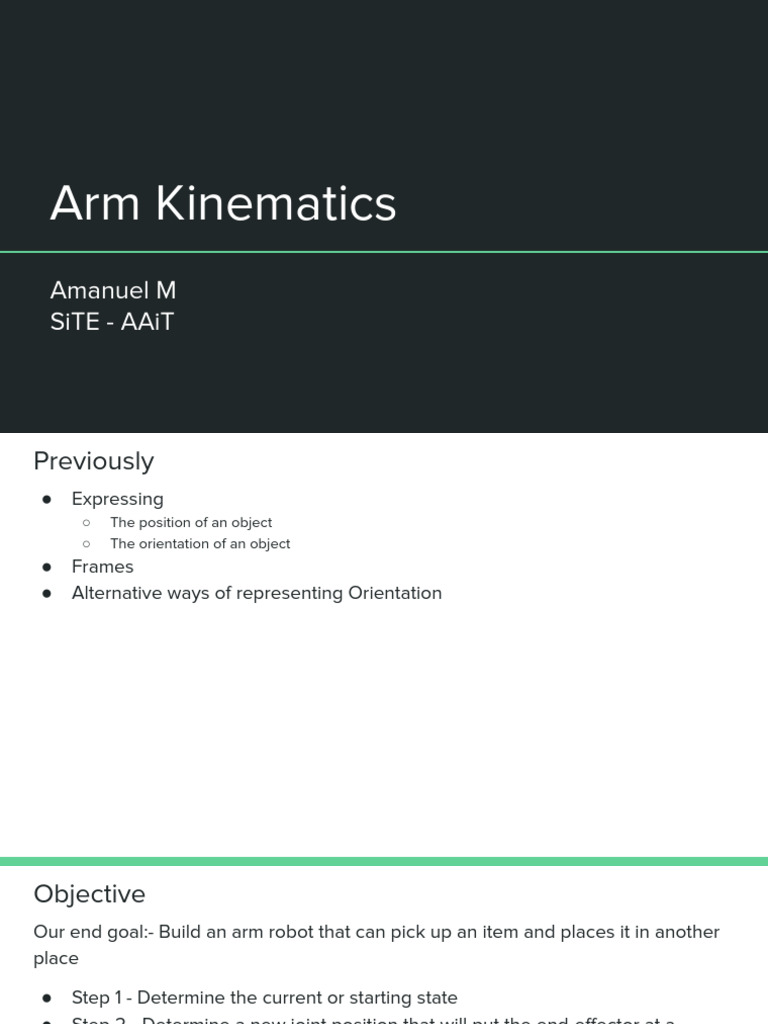 Chapter 3 - Kinematics | PDF
