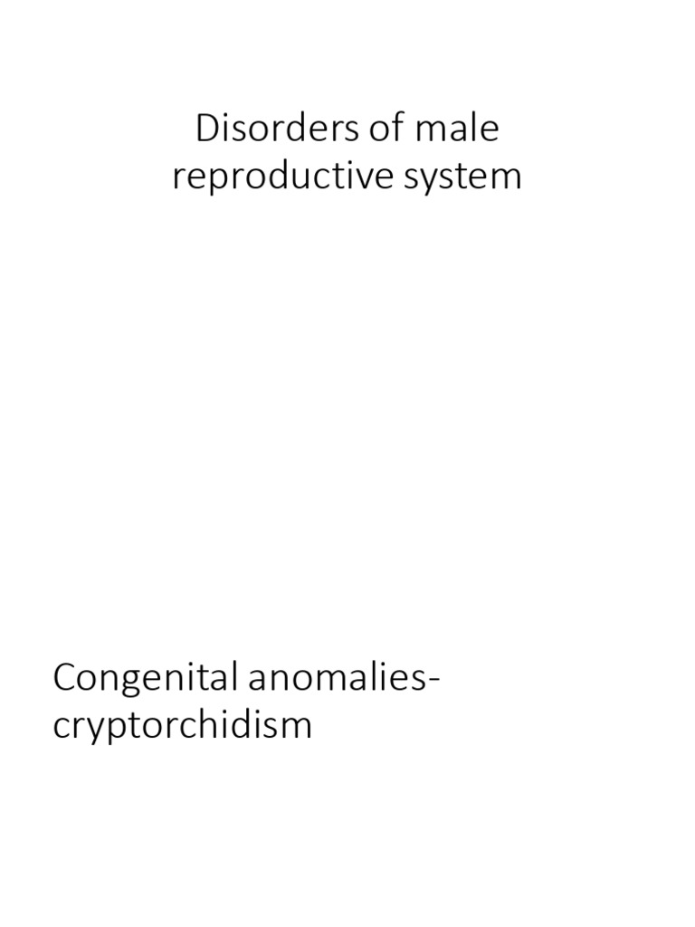 Disorders of Reproductive System | PDF | Prostate | Cervical Cancer