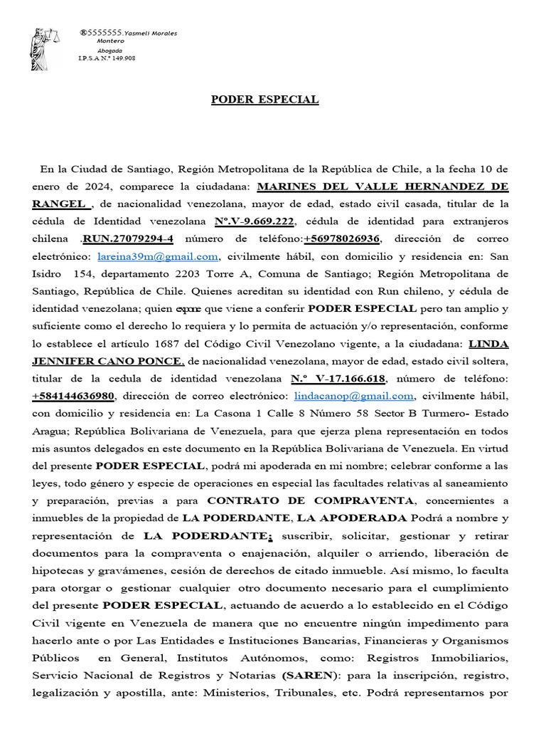 Poder Marines Hernandez | PDF | Justicia | Crimen y violencia